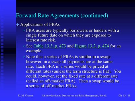Ppt Chapter 13 Interest Rate Forwards And Options Powerpoint