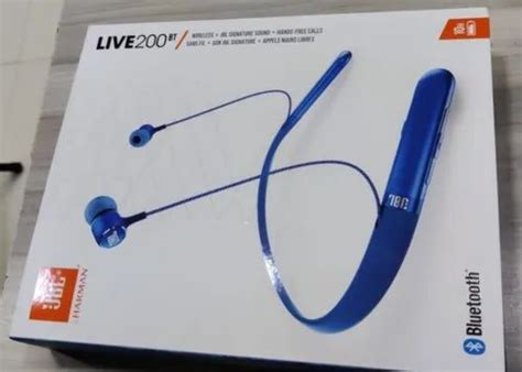 Wireless Blue Jbl Neckband Earphones Live Light Weight At Piece In Mumbai