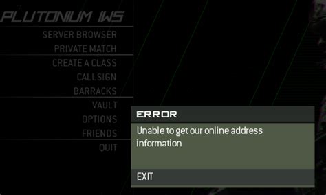 Mw3 Fails To Launch Plutonium