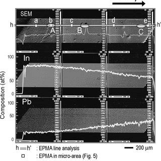 EPMA Mapping Photographs Of The Sample In The Area Shown In Fig With Download Scientific
