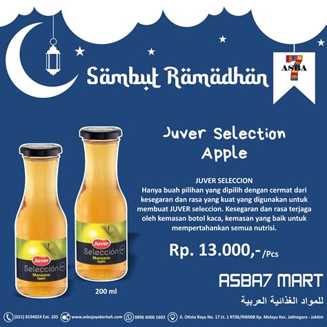 Juver Selection Mango Apple Orange 200ml Asba Jaya Berkah