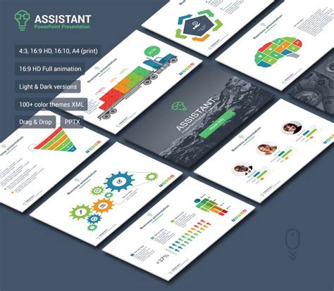 Assistant Powerpoint Template Presentation