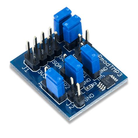 pmod tmp3 digital temperature sensor digilent
