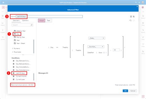 Using Common Filters In Sas Visual Analytics Sas Users