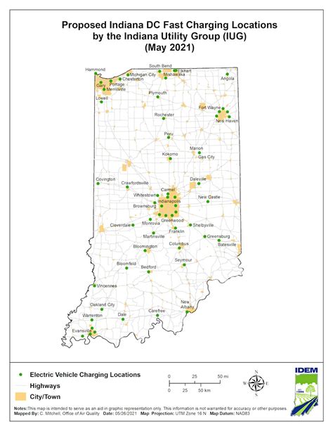 Indiana Releases Draft Plan For Building Out Electric Vehicle