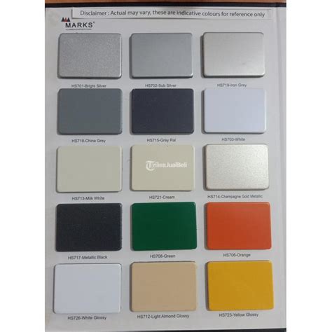 Acp Marks 3 Mm Pvdf Dan Pe Tribun Jualbeli