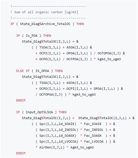 How To Calculate OC Using OCPI And OCPO Issue Geoschem Geos Chem GitHub