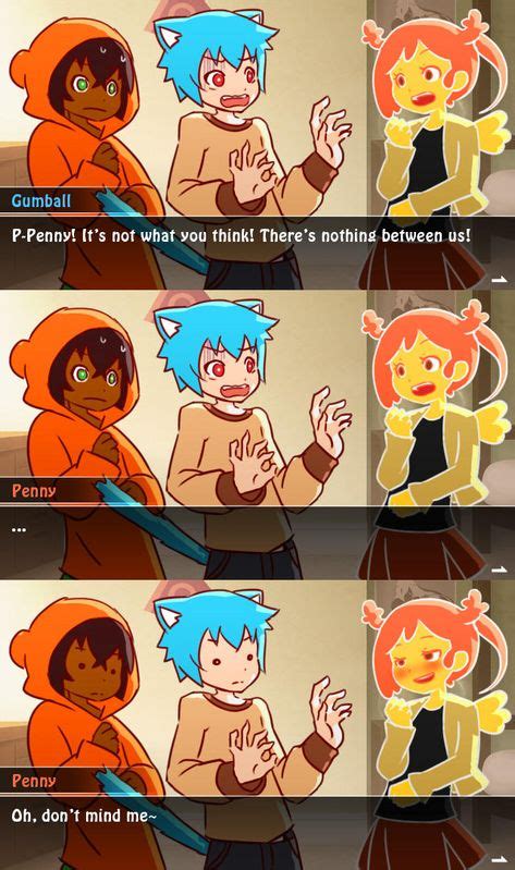 Happy Valentines Day Gumball And Penny By Koude123 On Deviantart The