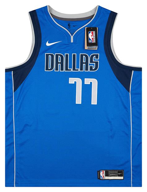 2018 24 Dallas Mavericks Doncic 77 Nike Swingman Away Jersey L