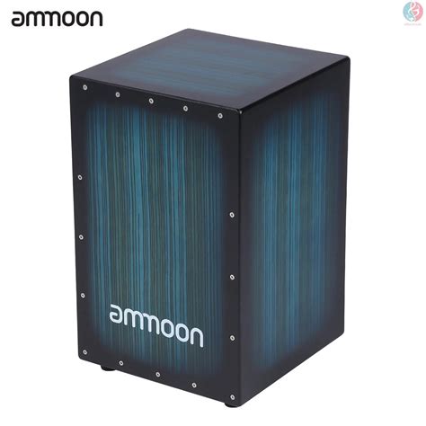 Ammoon กลองไม้พร้อมเชือกยางขนาด 30x31x48 ซม - effectmusic.th - ThaiPick