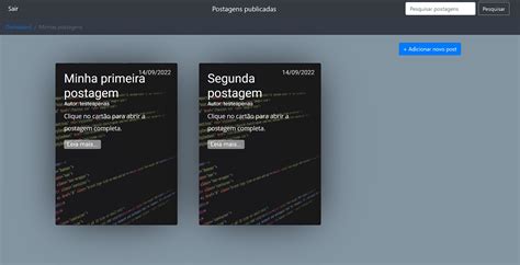 GitHub Ocsoares CRUD Web Blog