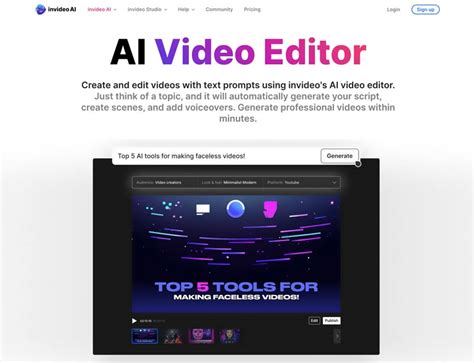 Top 5 Ai Video Editing Software For Automated Video Editing