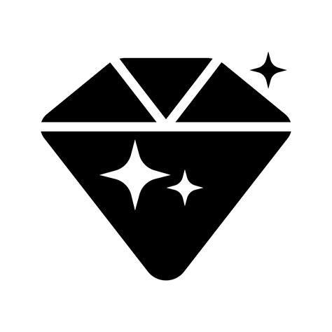 Diamond Symbol Game Icon With Solid Style 14215073 Vector Art At Vecteezy