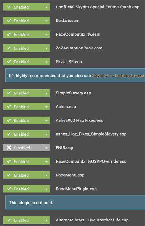 Ashes Simple Slavery Patch Downloads Skyrim Special Edition