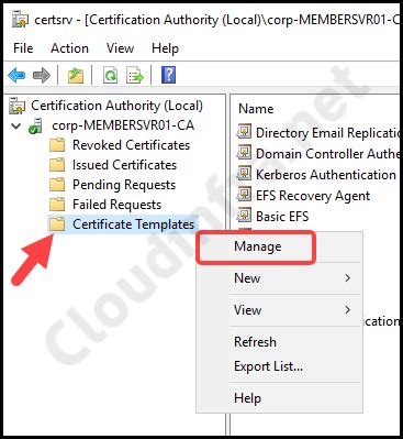 Fix Certificate Types Are Not Available Error