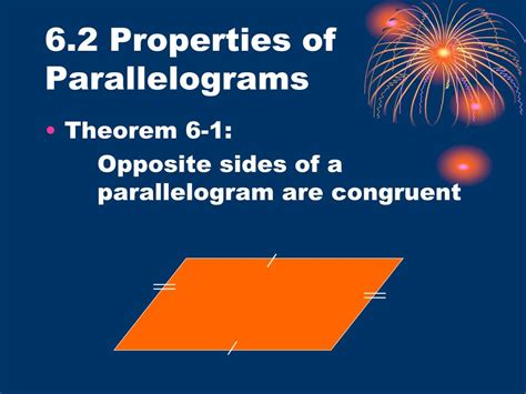 PPT 6 2 Properties Of Parallelograms PowerPoint Presentation Free Download ID 3722874