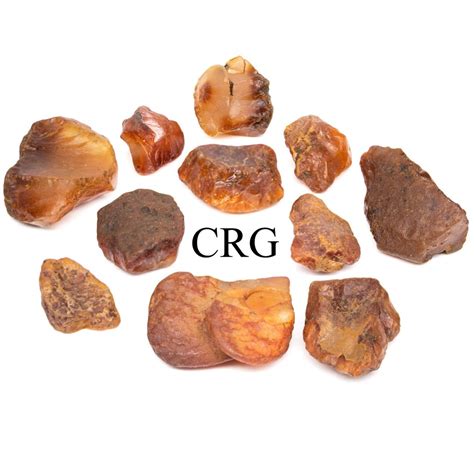 Rough Carnelian Agate 30 60mm Avg 1 Lb Lot Crystal River Gems