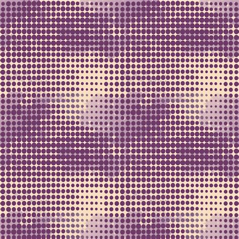 Premium Photo Seamless Circle Halftone Pattern Design