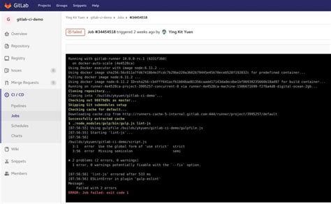 How To Setup Ci On Gitlab Using Docker