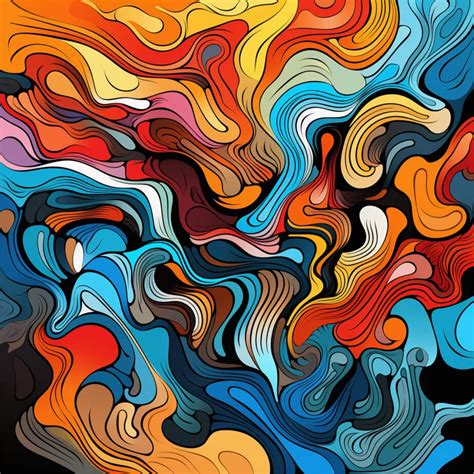 Color Groovy Abstract Coloring Pages 2025
