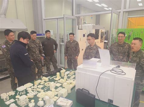 국제 한미연합군사령부rok Us Cfc 시흥 3d프린팅제조혁신센터 방문 한국생산기술연구원 3d프린팅제조혁신센터