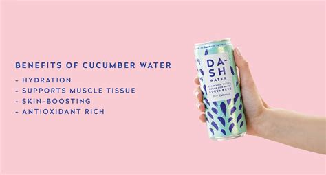 Benefits Of Cucumber Water Dash Water