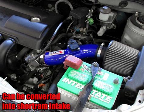Hps Cold Air Intake 837 513bl Toyota Corolla 2003 2004 Blue