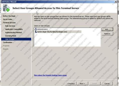 Windows Server 2008 Terminal Servis Kurulumu Vmware Virtualization Blog
