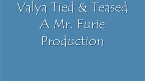 Valya Tied And Teased Full Length High Res Furies Fetish World