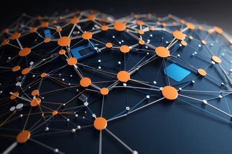 Premium Photo Modern Tech Background Networking And Connections