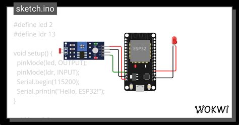 Wahyu Percobaan 1 Wokwi Esp32 Stm32 Arduino Simulator