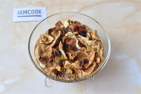 Макароны с сушеными грибами — рецепт с фото пошагово