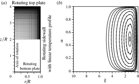 Computational Domain And Coordinate System With Cell Arrangement In