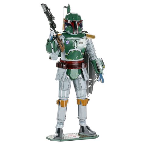 Boba Fett Star Wars Metal Earth Premium Series 3d Metal Model Kits