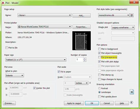 Solved Change Autocad Plotting Dialog Box Autodesk Community