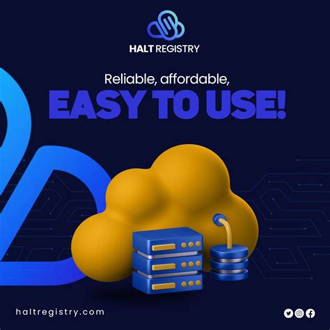 Halt Registry On Linkedin Hosting Domain Ecommerce Ssl Vps Webhosting Cloudhosting