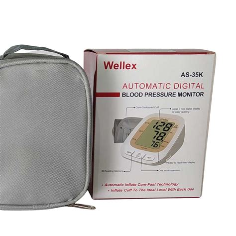 Automatic Digital BP Monitor Wellex AS-35K - Techno Health