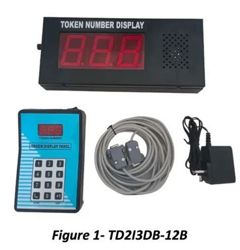 Red Token Display 23 Inch 3 Digit With Bell Sound At Rs 2300 In New Delhi