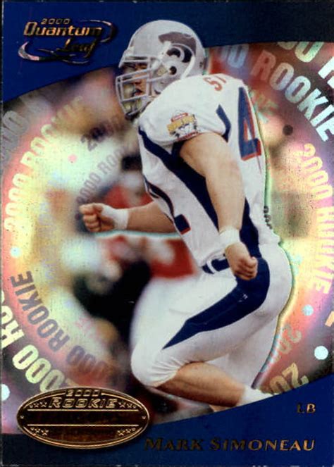 Buy Mark Simoneau Cards Online Mark Simoneau Football Price Guide Beckett
