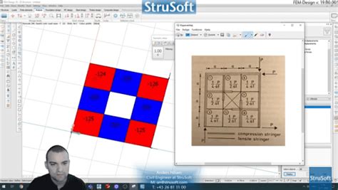 How To Make A Stringer Panel Model In Fem Design Strusoft