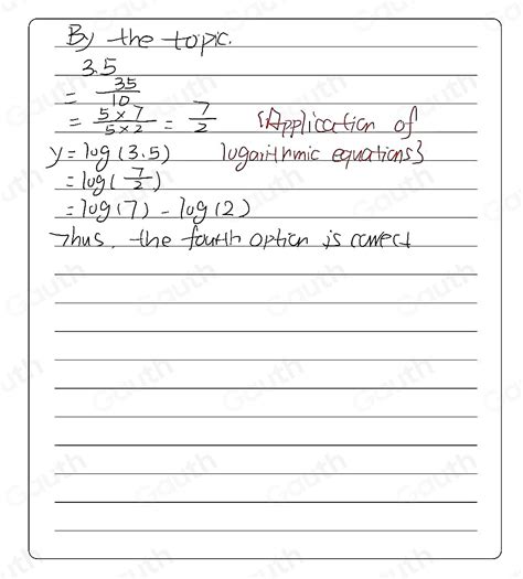 solved if log a log b log a b which simplification of the
