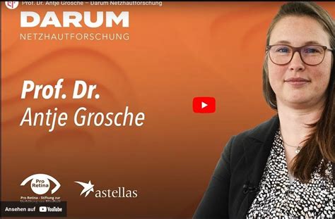 Neue Ausgabe Des Video Podcast Darum Netzhautforschung Mit Prof Dr