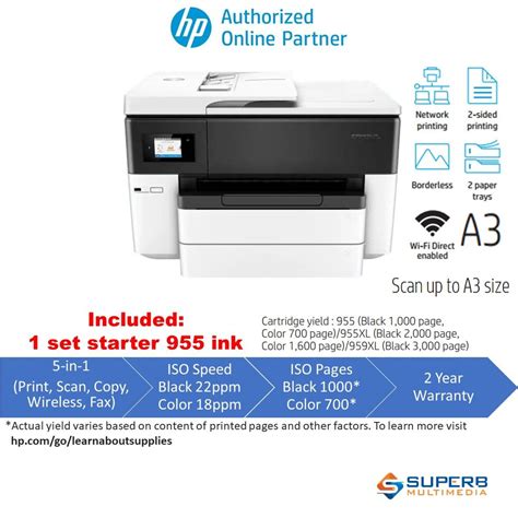 Hp Officejet Pro Replacement Wide Format Aio Printer T G