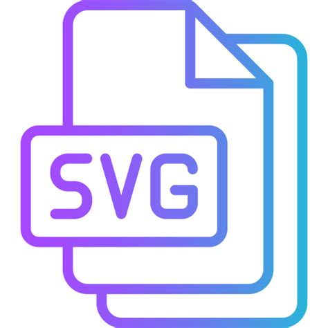 Svg Generic Gradient Outline Icon
