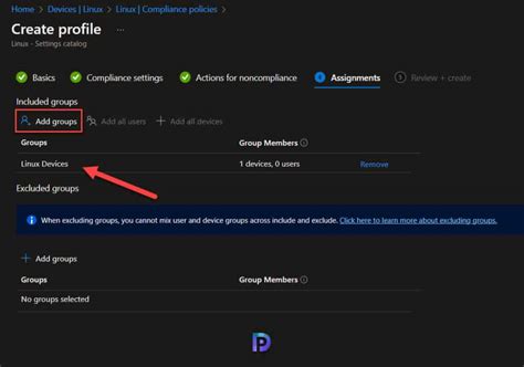 Create Linux Compliance Policy In Intune For Devices And Users