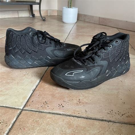 Lamelo Ball 1s Mb01 Black Basketball Sneakers Size Depop