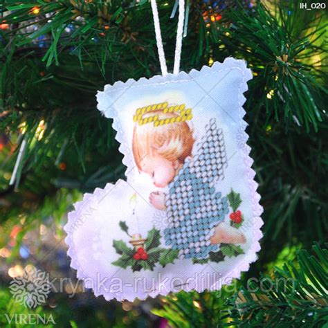 Іграшка новорічна Ялинкова прикраса для вишивання ІН 020 Virena продаж ціна у Львові