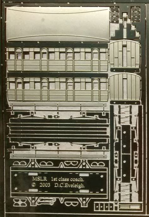 Mslr First Class Coach Eveleighcreations