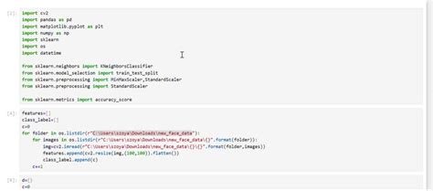 Shaik Zoya On Linkedin Facedetection Machinelearning Opencv Knn Aiprojects