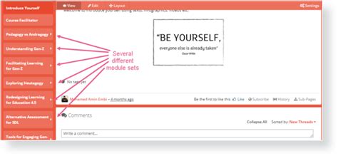 advanced feature what are module sets how do i create a module set